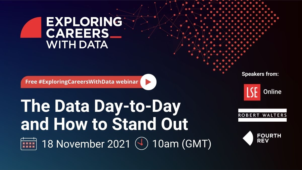 Webinar: Exploring Careers with Data: The Data Day-to-Day and how to ...